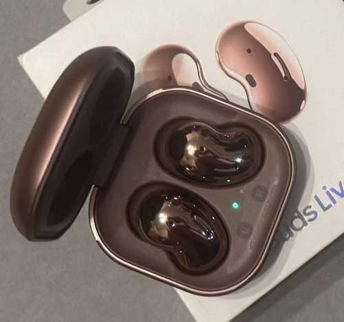 Samsung galaxy buds live бронзовые