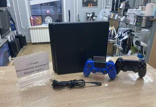 Нп27) Игровая приставка ps4 slim 1tb