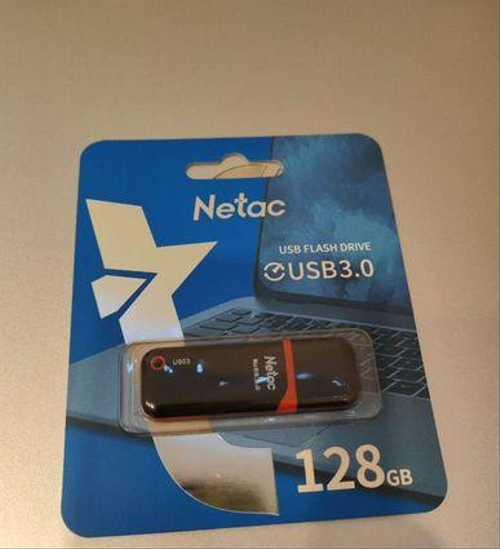 USB 3.0 128 GB Netac флешка