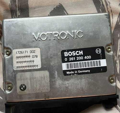 Эбу bosch 0261200400