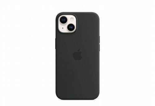 Чехол iPhone 14 Silicone Case with MagSafe черный