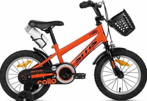 Велосипед sitis rollo 14" (2023) Orange Vol2353
