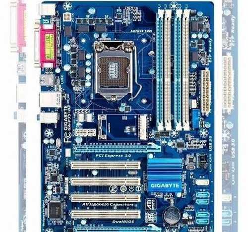 Материнская плата Gigabyte GA-P75-D3 (1155 DDR3x4 ATX)