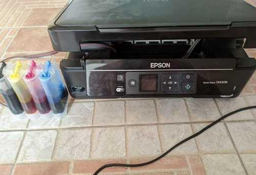 Мфу Epson Stylus sx430w