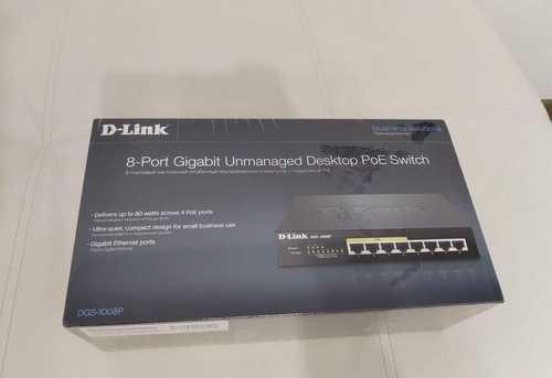 Коммутатор D-link DGS-1008P