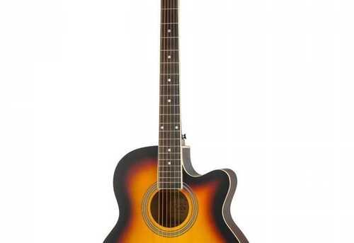 Акустическая гитара с вырезом, Foix FFG-1040SB