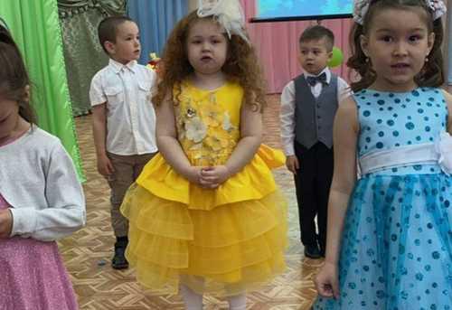 Платье на выпускной в детском саду, девочке