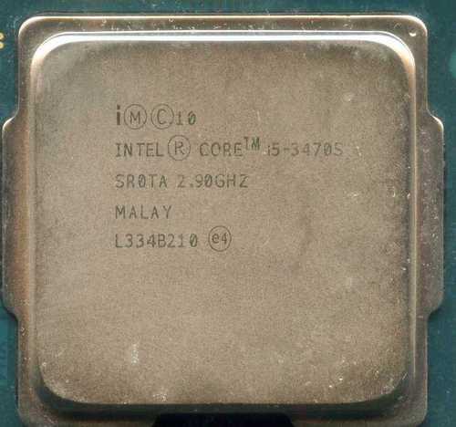 Процессор Intel Core i5-3470S 2.9 (3.6) Ghz S-1155