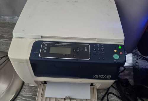 Принтер лазерный мфу Xerox WorkCentre 6015