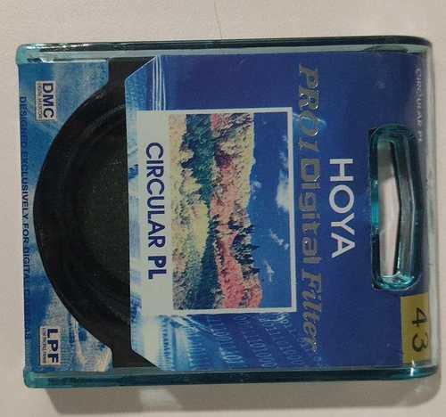 Фильтр поляризационный CPL Hoya Pro1 Digital 43mm