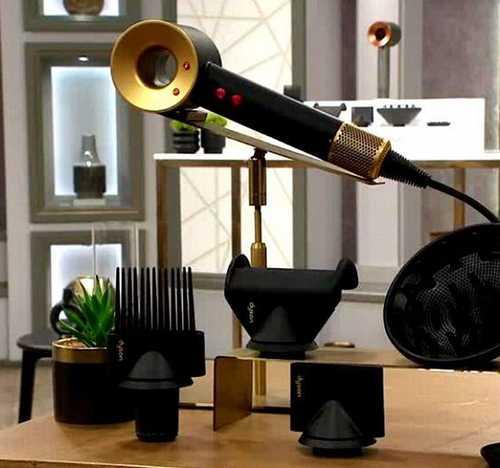 Фен Dyson Supersonic HD07 Onyx Gold