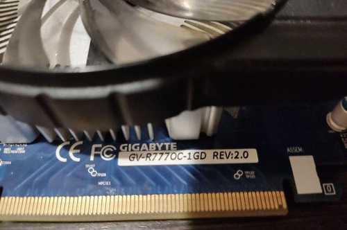 Видеокарта Radeon HD7770