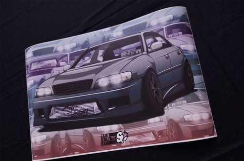 Плакат постер Toyota chaser