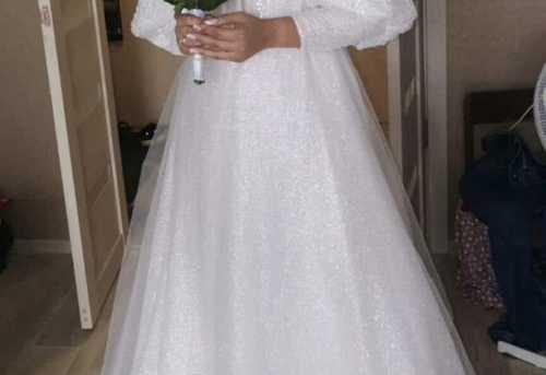 Шикарное свадебное платье/Италия
