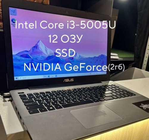 Свежий Игровой Ноутбук Asus с GeForce 920M/12озу