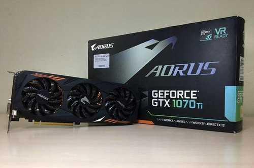 Видеокарта GTX 1070 Ti aorus 8Gb