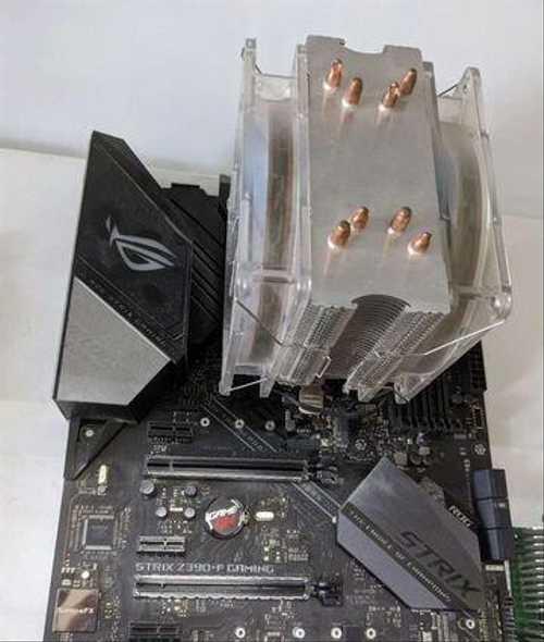 Asus Z370 + i5 9600k + башня