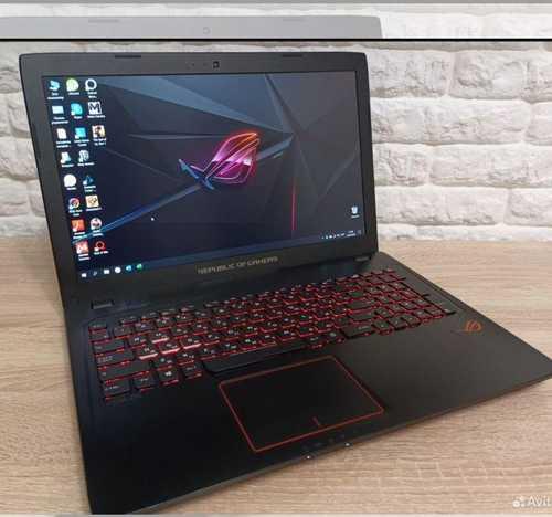 Ноутбук asus rog strix g15 256gb/1tb. 16 gb