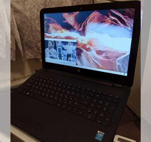 HP, 4 потока, 4Gb, 500 Gb, 15.6", hdmi, cam. Без б