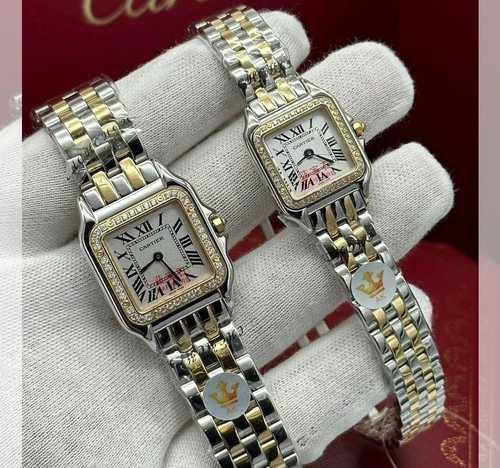 Часы Cartier Panthere камни