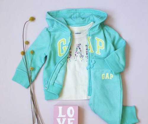 Толстовка штаны gap новые 12-18м 18-24м 2г