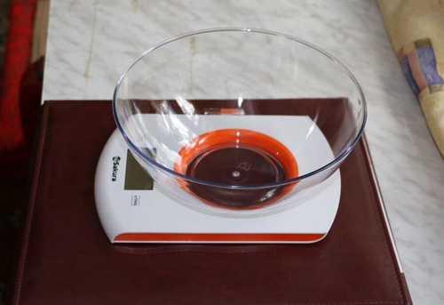 Весы электронные sakura до 7 кг с чашей