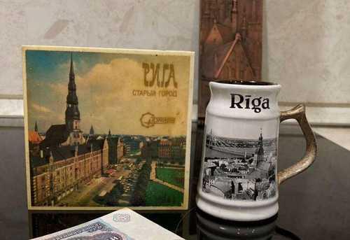 Спички СССР и Кружка Riga