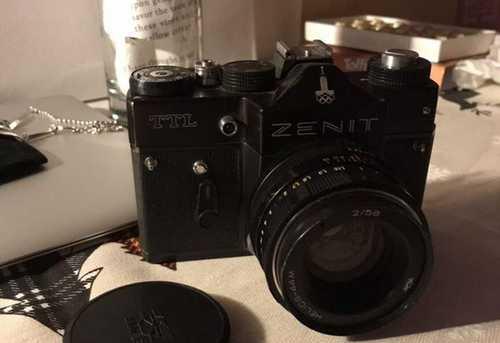 Плёночный фотоаппарат zenit TTL
