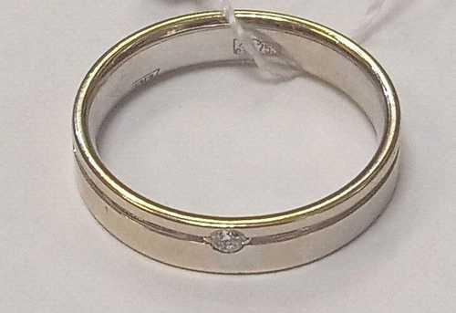 Золотое кольцо с бриллиантами (39800)