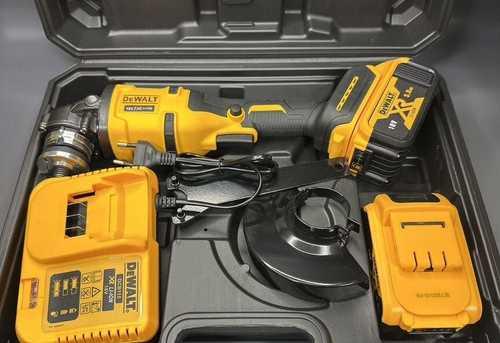 Ушм болгарка 125 dewalt аккумуляторная 18v5.0ah