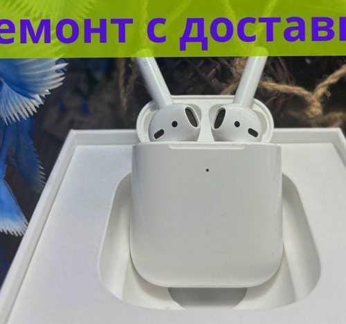 Airpods 1,2 оригиналы с новыми батареями