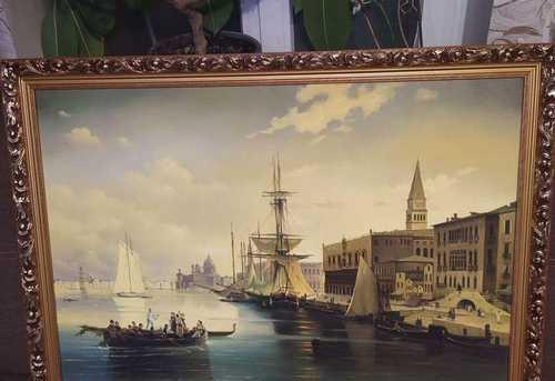 Венеция" - копия картины Айвазовского