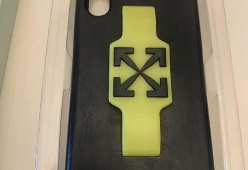 Чехол на iPhone xr off white