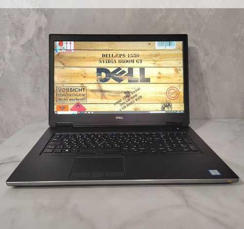 Ноутбук Dell precision 7730/i7-8/ssd 512/17.3/ram