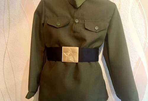 Военный костюм для девочки Солдатка