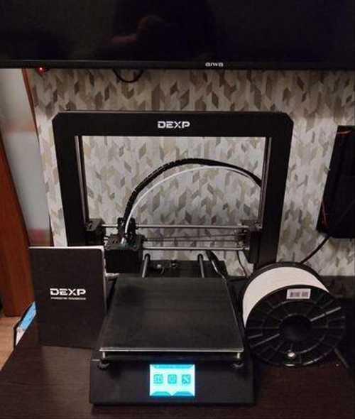 3d принтер dexp mg + 1000г пластика