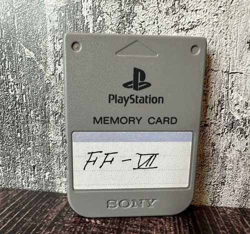 Memory card Japan ps1 ps / карта памяти пс1