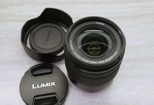 Объектив Panasonic lumix G vario 12-60mm f/3.5-5.6