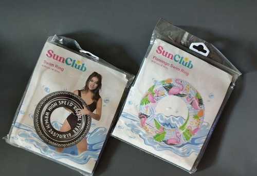 Новый Надувной Круг для плавания SunClub 90 см