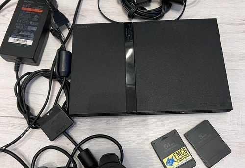 Sony PS2 slim scph-77004 чипованная