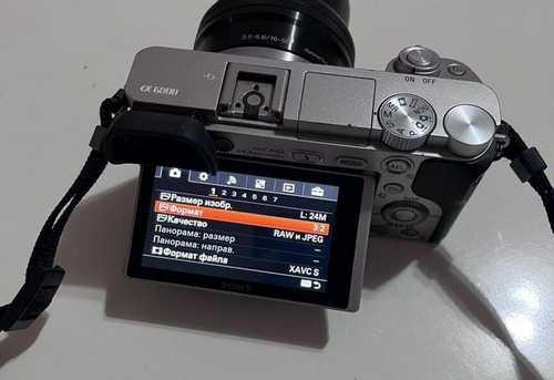 Компактный фотоаппарат sony a 6000