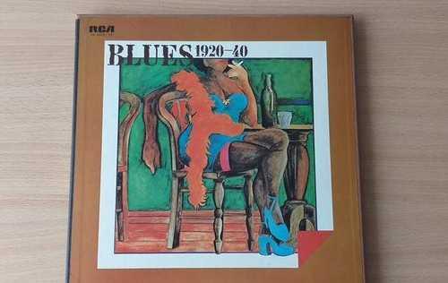 3хLP Сборник "Blues" 1920-40" (Japan) 1971 Mint