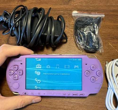 Sony psp 3006 purple прошитая