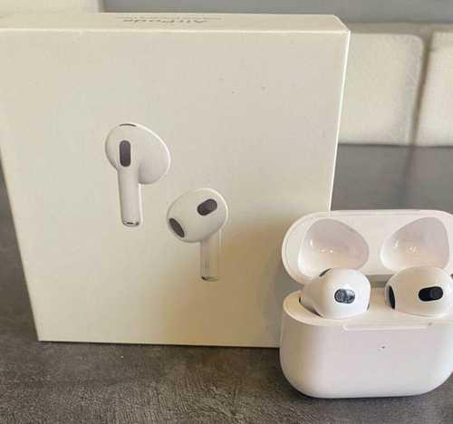 Беспроводные наушники apple airpods 3