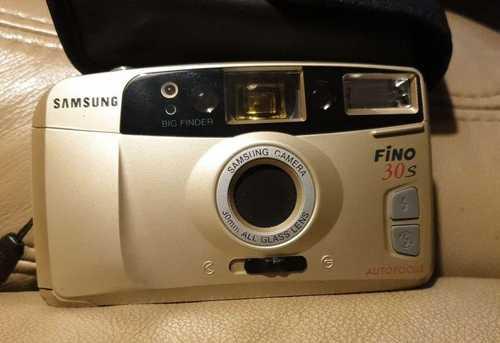 Плёночный фотоаппарат samsung fino30s