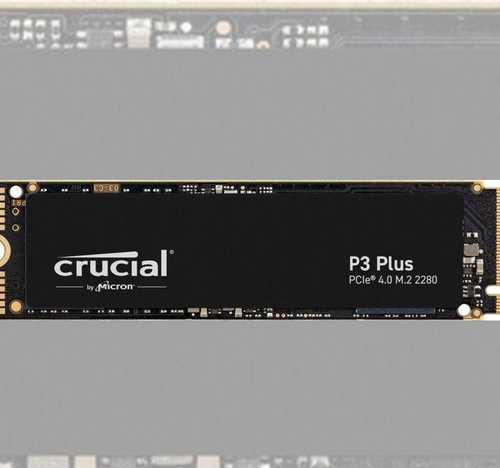 SSD накопитель Crucial P3 Plus CT1000P3pssd8 1тб, M.2 2280, PCIe 4.0 x4, NVMe, M.2 CT1000P3pssd8