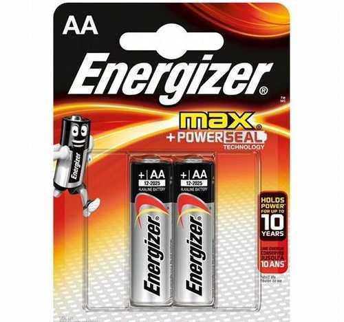 Батарейка AA MAX LR6 E91 (упаковка 2 шт) Energizer