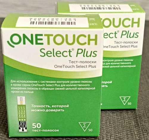 Тест полоски one touch select plus 50шт