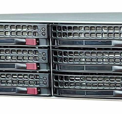 Supermicro 2U X10DRU 12LFF 2xE5-2699v4 128GB