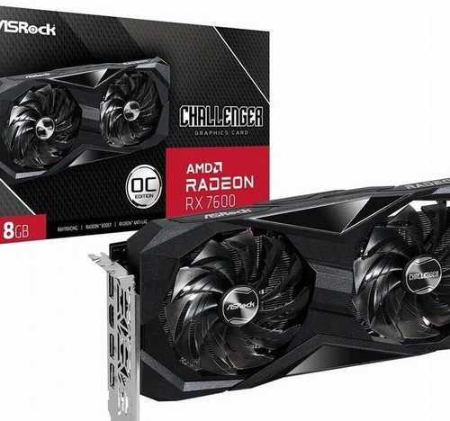 ASRock Radeon RX 7600 Challenger 8G OC